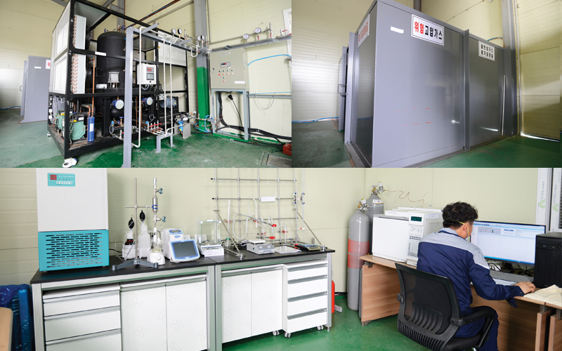 BSM Co.,Ltd. - Halon Bank Facility and Reliability Test Instrument